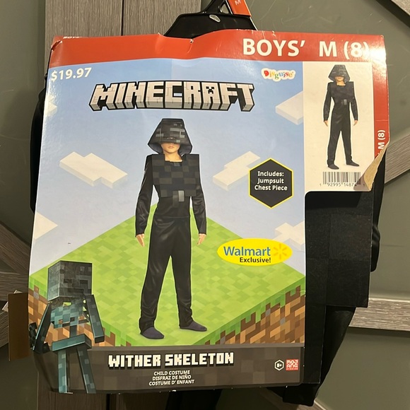 Disguise | Costumes | Minecraft Wither Skeleton Child Costume | Poshmark